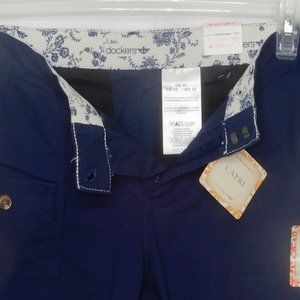 Dockers | Pants & Jumpsuits | Dockers Capri Stretch Nogap Waist Pockets ...